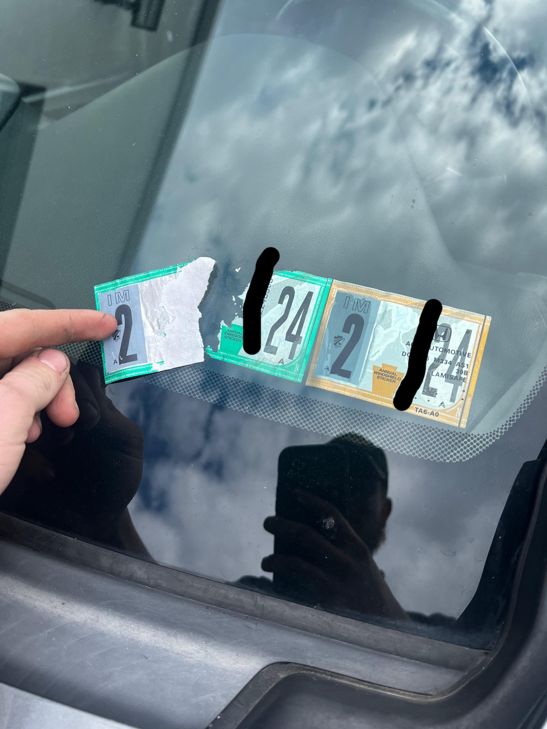 Custom Stickers - Sticker Residue